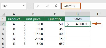 How To Multiply In Excel A Complete Methods Guide
