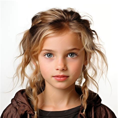 Premium Ai Image Chirpy 6yearold Swedish Girl With Perky Expression