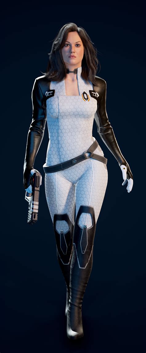 Pavel Lysenkov Mass Effect 2 Miranda Lawson Fan Art