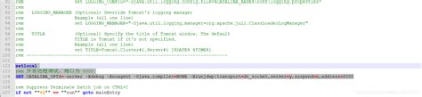 tomcat开启远程调试 tomcat远程调试 csdn博客