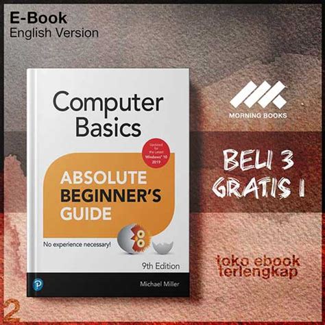 computer basics absolute beginner s guide windows 10 editio morning store