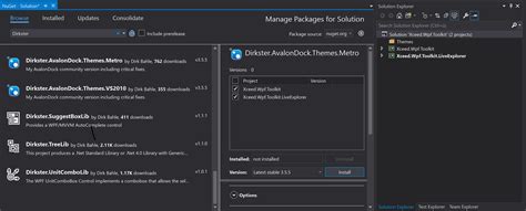 Use Fixed AvalonDock With Extended Wpf Toolkit Dirkster99 AvalonDock