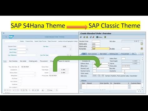 How To Change SAP Theme SAP S4hana Theme To SAP ECC Theme How To