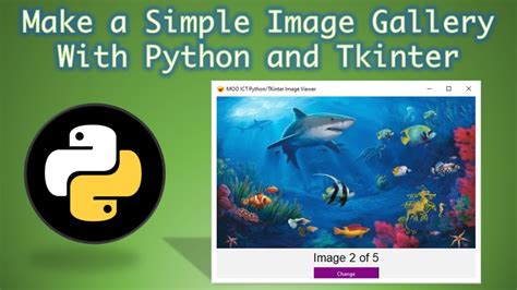Make A Image Gallery Project Using Python And Tkinter YouTube