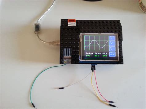 Make An Oscilloscope Using The Sainsmart Mega2560 With The Tft Lcd Shield And The 35 Color