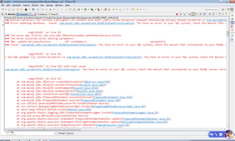javaweb项目中更新数据库数据，报如下错误的处理方法 java web数据库插入数据后没更新 csdn博客