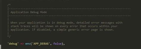 laravel error handling