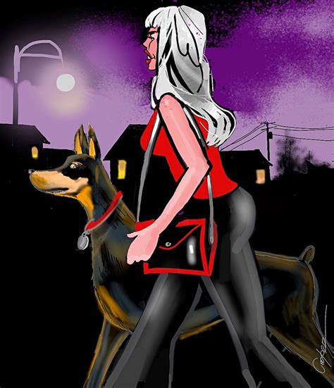 Doberman Ipad Art Art Studio Artist