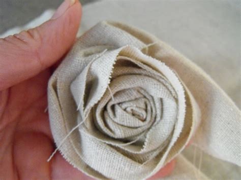 Diy Fabric Rosettes Fabric Rosette Diy Fabric Fabric Flower Tutorial