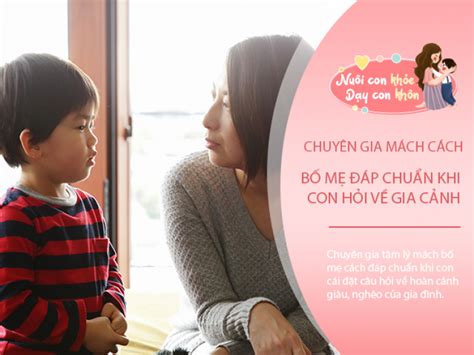 Con đi học về bảo Các bạn trong lớp đều nhà giàu còn nhà mình lại