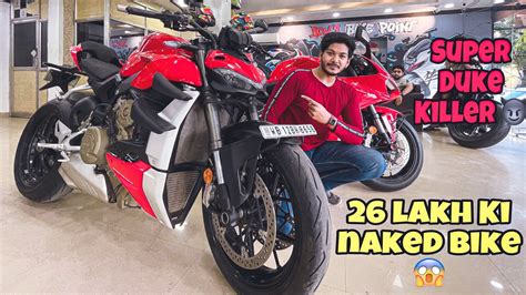 Indias Most Expensive Fastest Naked Bike Ducati Streetfighter V4