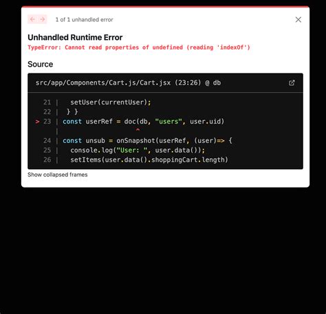 firebase typeerror cannot read properties of undefined reading indexof stack overflow