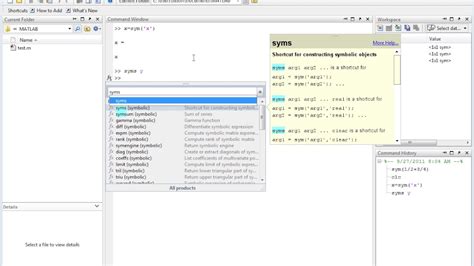 An Matlab Essential Skills Sect 13 Creating And Storing Values In
