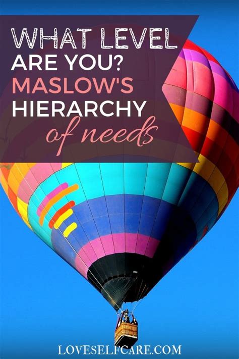 Why Maslow S Hierarchy Of Needs Matters To You Loveselfcare Maslow
