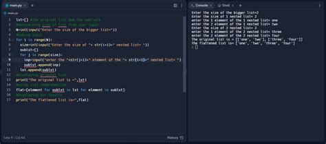 Flattening Nested Lists In Python AskPython