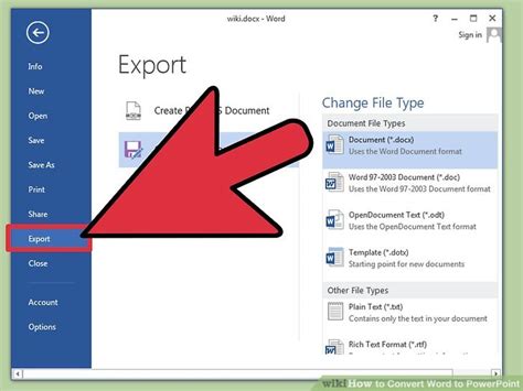 3 ways to convert word to powerpoint wikihow