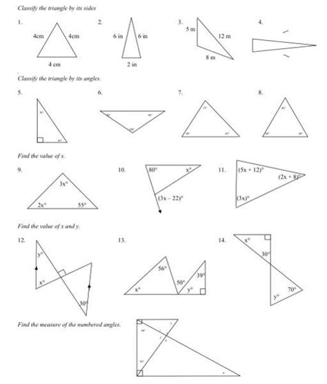 solved classify the triangle by its sides 1 2 clacsify the