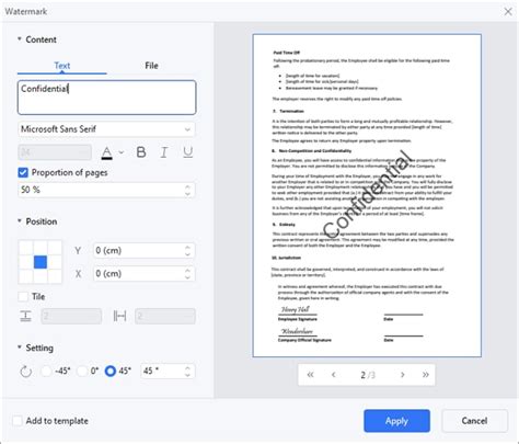 Three Ways To Add Watermark To PDF