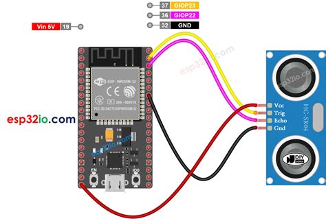 esp32 ultrasonic sensor esp32 tutorial