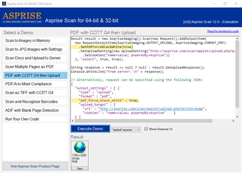 GitHub Asprise Csharp Vb Net Scan Api Pdf Twain Wia Flatbed Adf