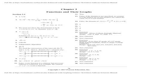 chapter 2 functions and their graphs · chapter 2 functions and their graphs a [pdf document]