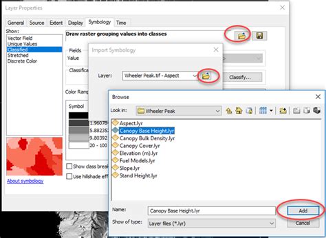 Importing Layer Symbology Into ArcMap For Landscapes