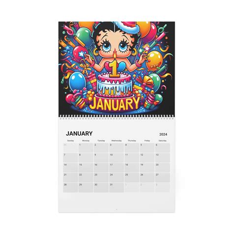 Calendar 2024 Betty Boop Look Alike Unique T Idea Sales Event Etsy