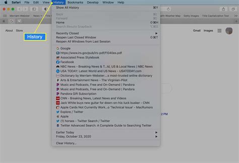 How To Manage Your Browsing History In Safari