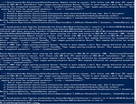 CausedBy Type Mapper Parsing Exception Reason Root Mapping