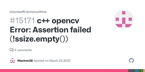 C Opencv Error Assertion Failed Ssize Empty Issue 15171