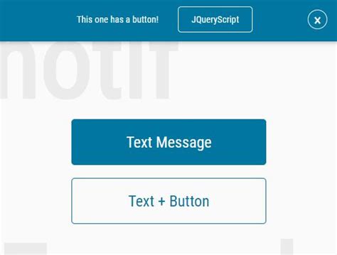 minimal css3 animated top notification bar with jquery notifier css3 jquery plugin