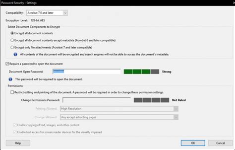 how to password protect pdf documents