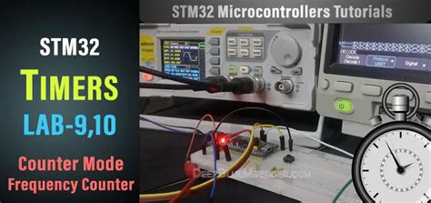 STM32 Counter Mode Example Frequency Counter With Timer Module