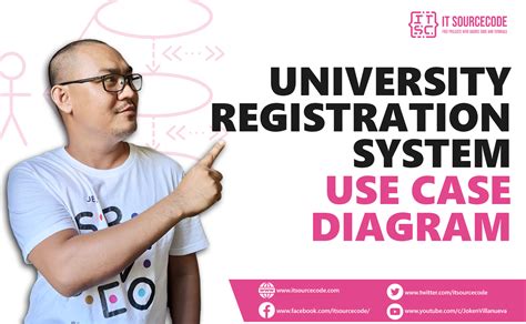 Use Case Diagram For Online University Registration System Electrovsa