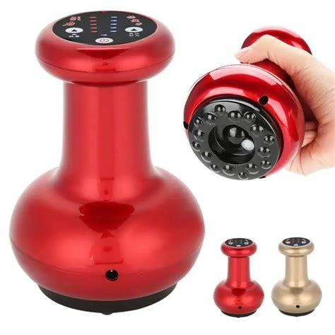 Electric Scraping Massager Body Slimming Meridian Dredging Massage Device In Face Skin Care
