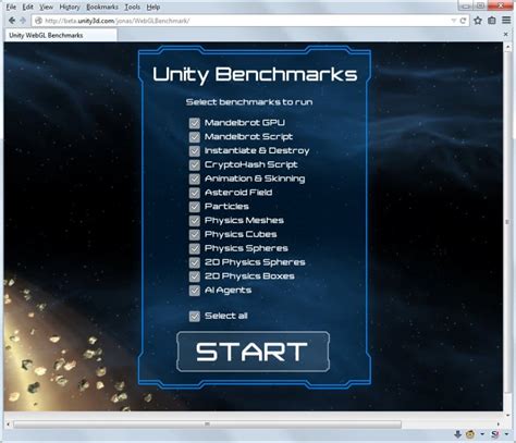 firefox best browser to run unity webgl content according to unity ghacks tech news