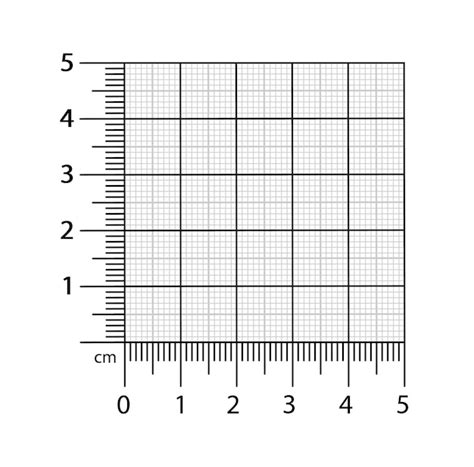 premium vector corner ruler from on the graph grid paper corner ruler vector size indicators