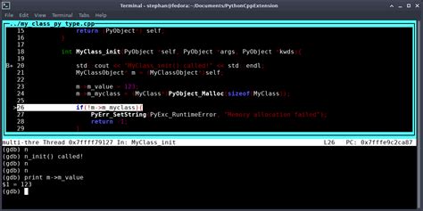 write a c extension module for python