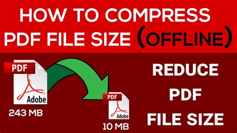 how to compress pdf file size offline pdf compressor free โปรแกรมบีบไฟล์ pdf ให้เล็กลง