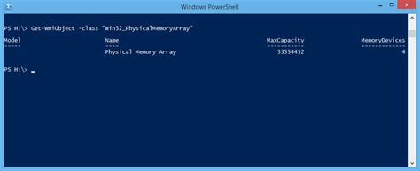 Getting RAM Info On Local Or Remote Computer In PowerShell