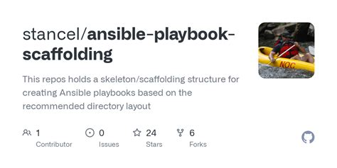 GitHub Stancel Ansible Playbook Scaffolding This Repos Holds A