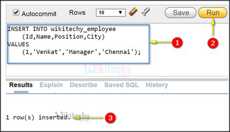 Insert Into Sql