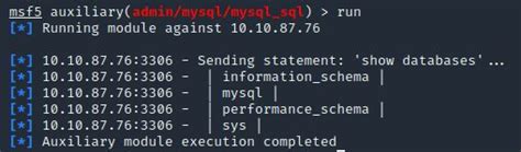 tryhackme enumerating and exploiting mysql