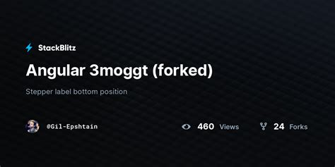 Angular 3moggt Forked StackBlitz