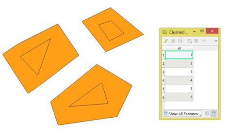 Erasing Smaller Polygons Within Bigger In The Same Layer Using PyQGIS