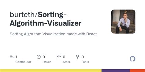 github burteth sorting algorithm visualizer sorting algorithm visualization made with react