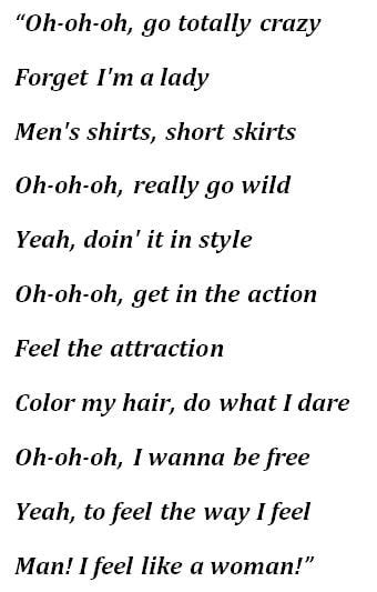Shania Twain Man I Feel Like A Woman Album