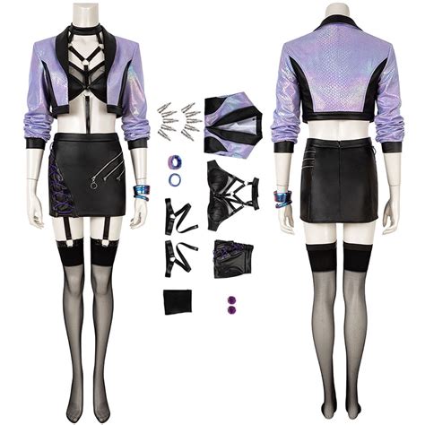 League Of Legends Lol 2020 S10 Kda All Out Evelynn Cosplay Costume