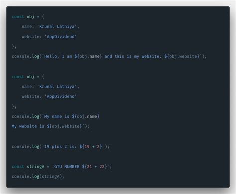 javascript template literals example javascript string interpolation tutorial laptrinhx