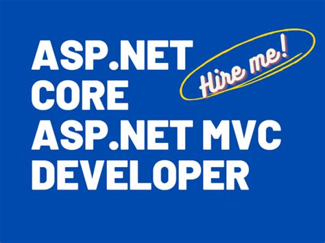 develop asp dot net core or asp dot net mvc web application by wasiullahquresh fiverr